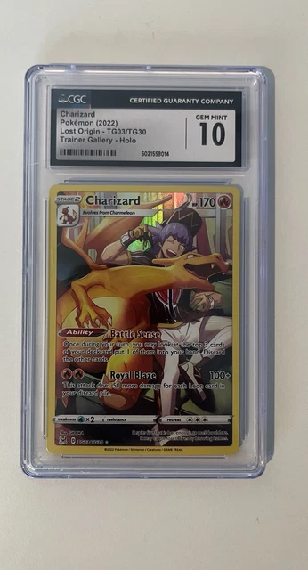 POKEMON - CHARIZARD Tg03/Tg30 - Lost Origin - English - Glurak - Psa ...