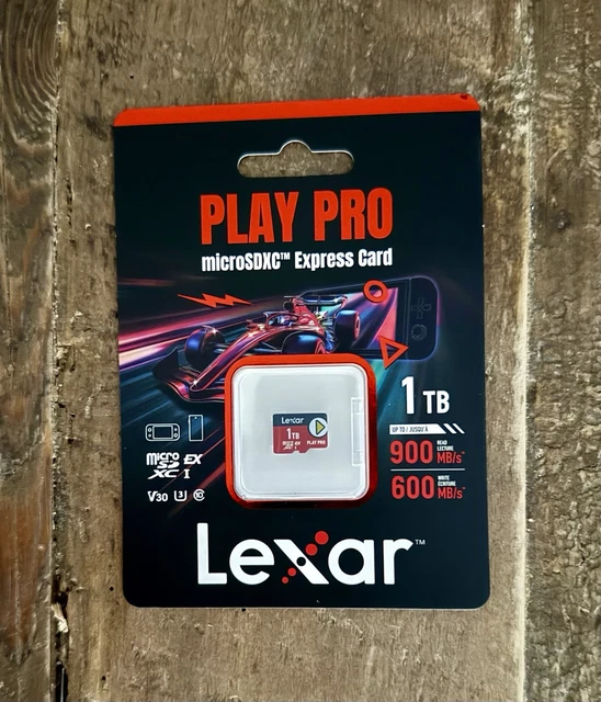 SWITCH 2 LEXAR 1TB PLAY PRO microSDXC Express Card (LMSXPS0001) | SHIPS ...