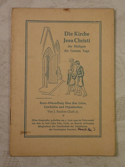 THE CHURCH OF Jesus Christ of Latter-day Saints J. Reuben Clark Jr ...