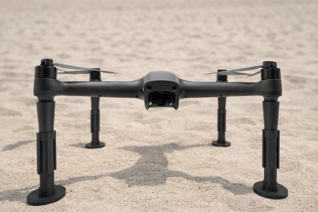 AEROO DRONE 100MM Leg Extensions with Wide Feet – Keeps Sand & Water ...