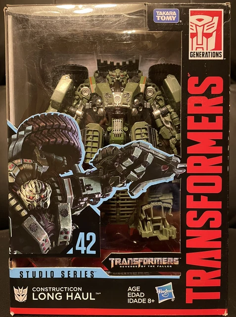 TRANSFORMERS STUDIO SERIES 42 Voyager Constructicon Long Haul Complete ...
