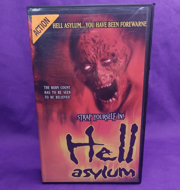 RARE HORROR HELL Asylum VHS Ex Rental Pal Video Tape £15.28 - PicClick UK