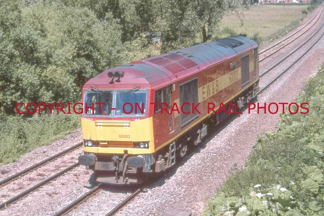 UK RAILWAY PHOTOGRAPH Of Class 60 60002. Rm60-551 £1.70 - PicClick UK