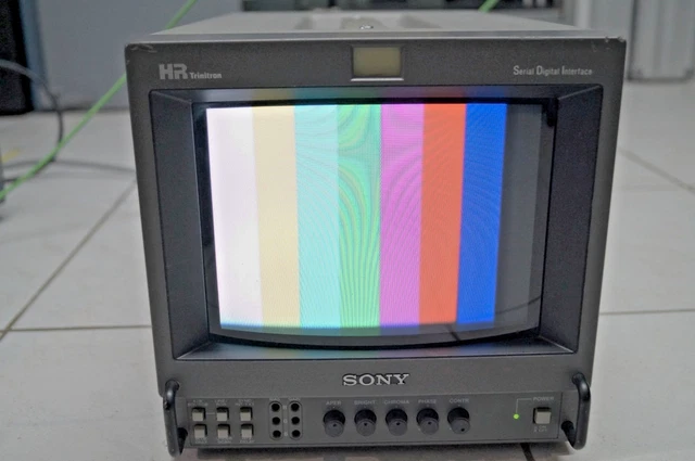 SONY BVM-9044D 9“ Zoll RGB SDI Trinitron HR Monitor Retro Gaming PAL ...