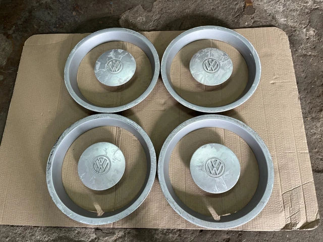 VW VOLKSWAGEN GOLF Mk3 OEM Euro Set 14'' Wheels Hub Cap Cover Trim EUR ...