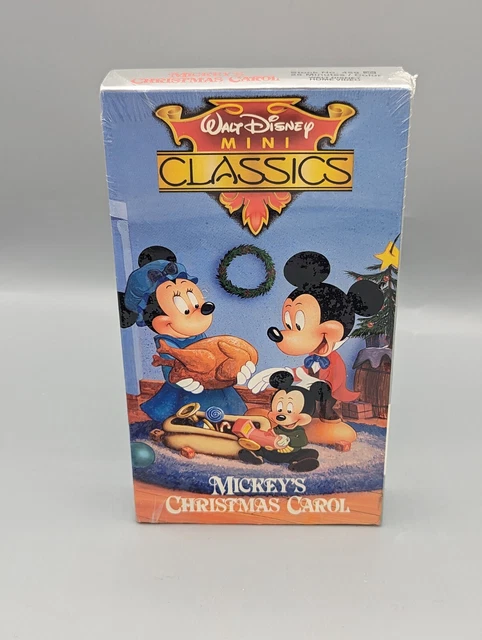 WALT DISNEY MINI Classics Mickey's Christmas Carol (VHS, 1994) New ...