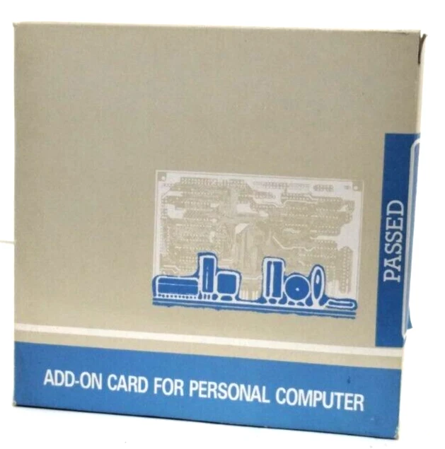 NEW! ISA MONO/COLOR/HERCULES MDA/CGA Graphics Video Card 8-Bit w ...