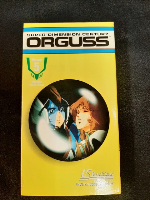 SUPER DIMENSION CENTURY Orguss Volume 5 Dubbed VHS $5.00 - PicClick