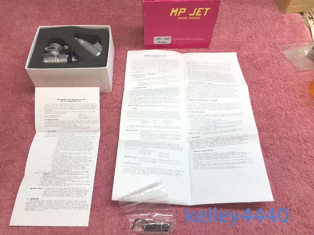 MP JET 061 Schneurle Port Ball Bearing Gas Model Airplane Engine R/C ...