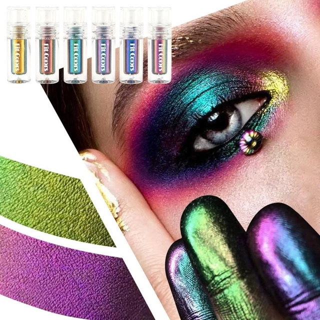 MULTICHROME CHAMELEON MAKEUP Aurora Eyeshadow Liquid Rainbow D4K8 £5.36 ...