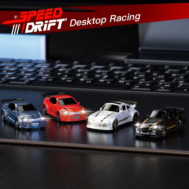 1:64 RC DRIFT Car Four Wheel Remote Control Electric Racing Desk ...