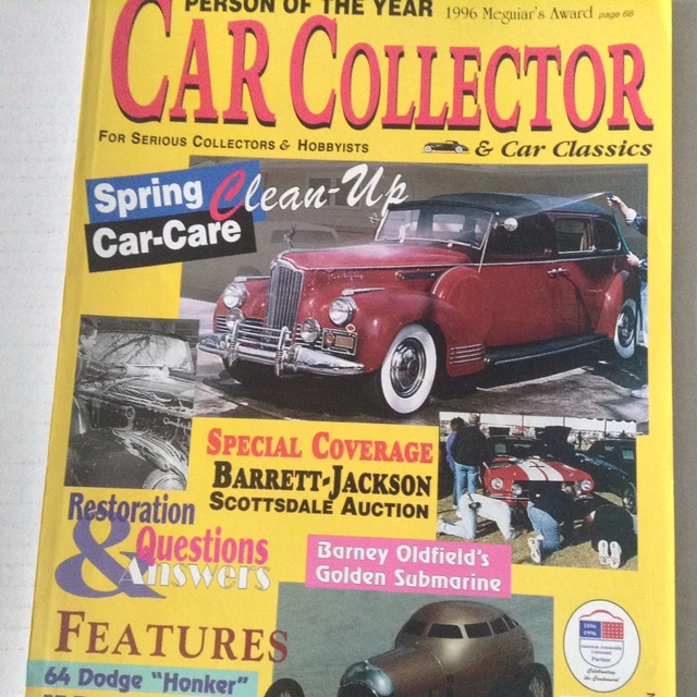 CAR COLLECTOR MAGAZINE Barney Oldfield's Submarine May 1996 072017nonrh ...