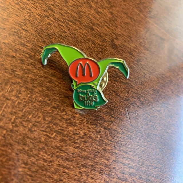 VINTAGE 1998 PIXARS a Bugs Life LEAF Leaves Rare Movie Lapel Button Pinback Pin £7.80 - PicClick UK