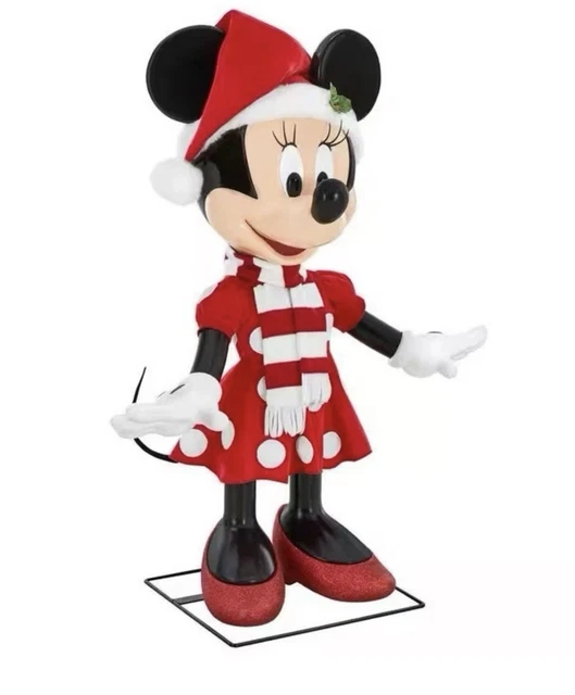 DISNEY 4 FT Animated Holiday 2025 Minnie Mouse Home Depot Animatronic ...