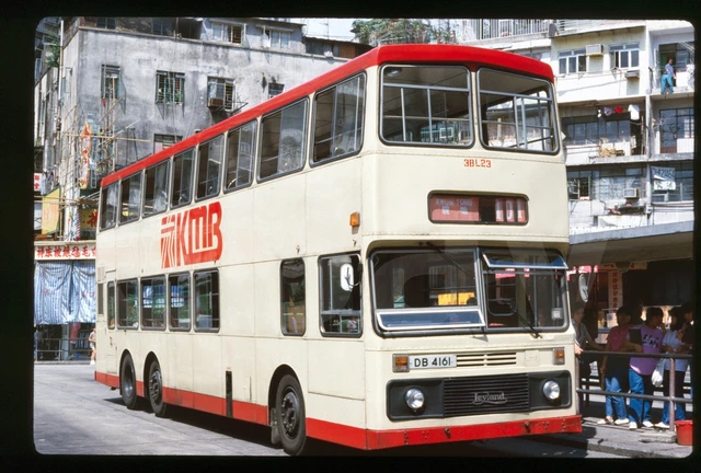 ORIGINAL BUS SLIDE Hong Kong - KMB Kowloon 3BL23 DB4161 Leyland ...