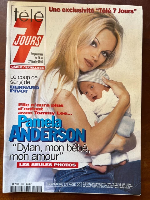 TÉLÉ 7 JOURS 21/02/1998; Pamela Anderson/ Alliage/ Haroun Tazieff/ Paul Amar EUR 8,00 - PicClick FR