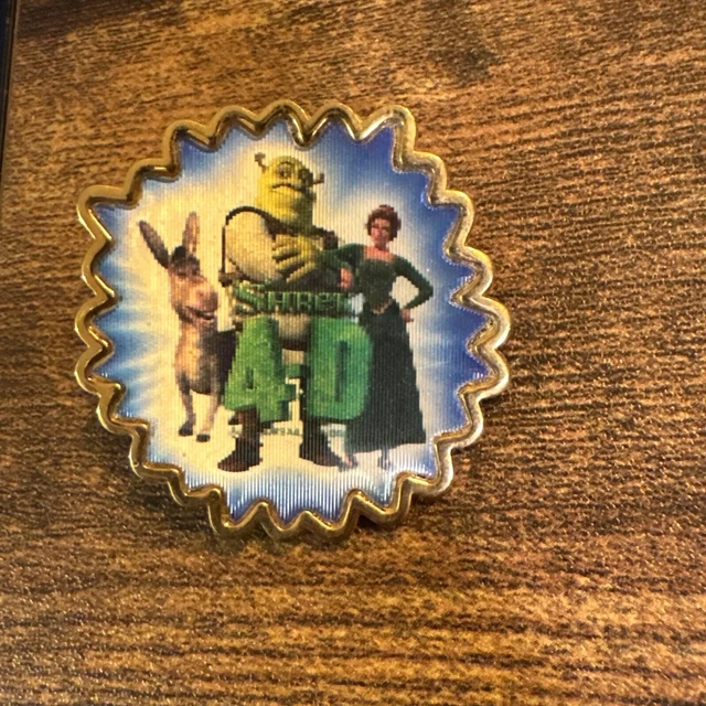 UNIVERSAL STUDIOS SHREK princess Fiona Donkey Theme Park 4-D Flicker ...