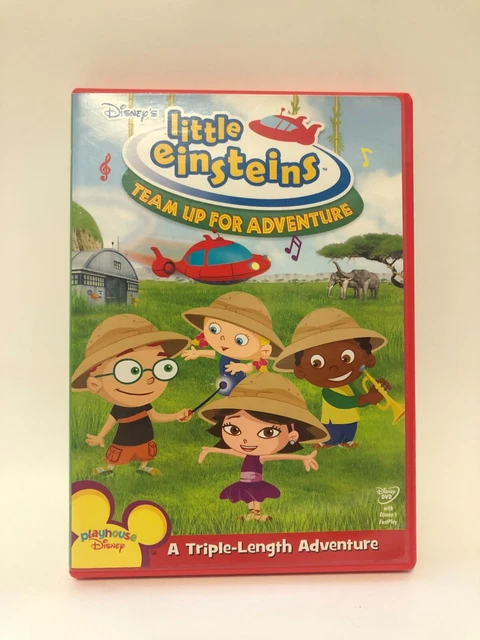 LITTLE EINSTEINS TEAM Up For Adventure DVD MOVIE DISNEY ANIMATED ...