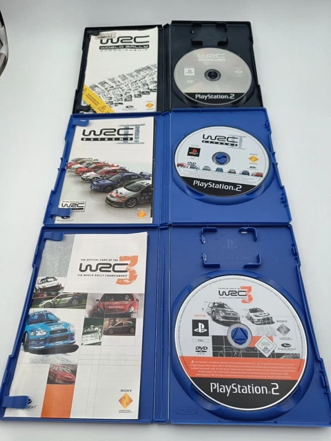 PACCHETTO GIOCHI WRC PS2 - WRC 1, WRC II Extreme, WRC 3 EUR 16,50 ...