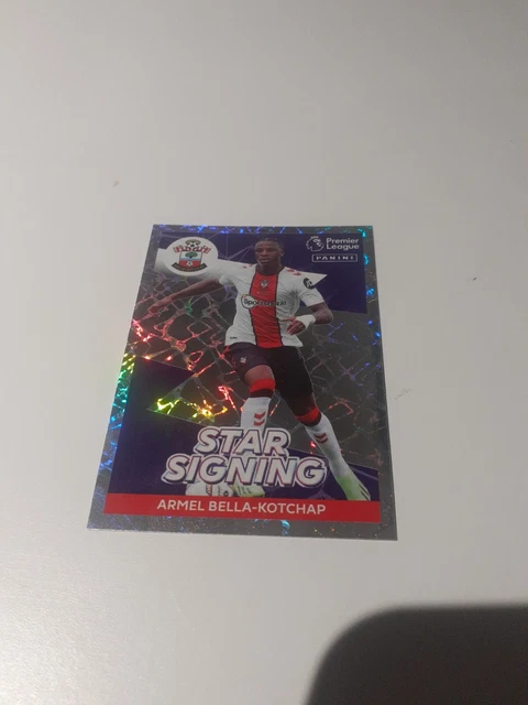 PANINI PREMIER LEAGUE 2023 sticker Star Signing Armel Bella-Kotchap 544 ...