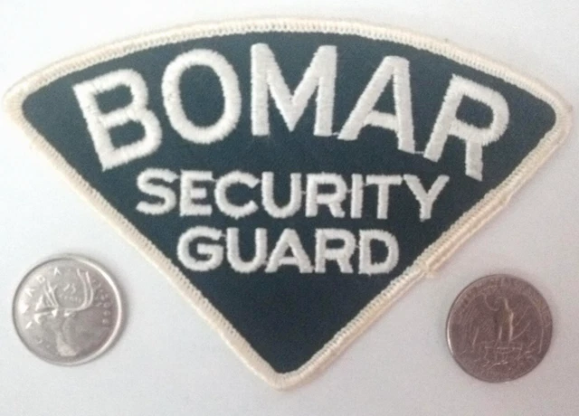 1960S-70S BOWMAR SECURITY Guard Employee Uniform Patch $19.00 - PicClick CA