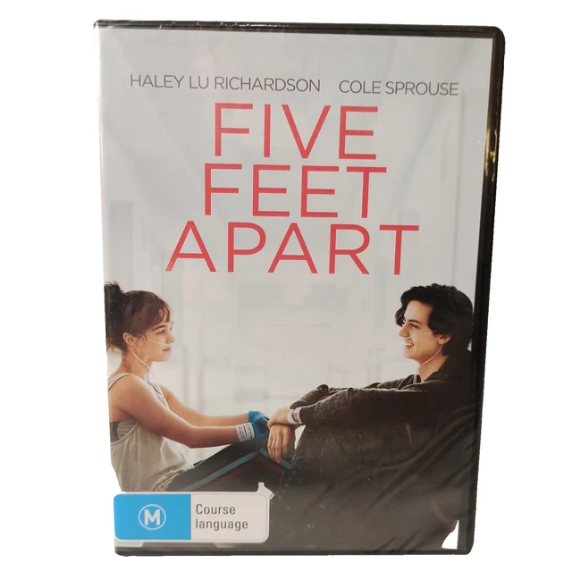 FIVE FEET APART DVD Drama Cystic Fibrosis CF Romance Family Region 4 ...