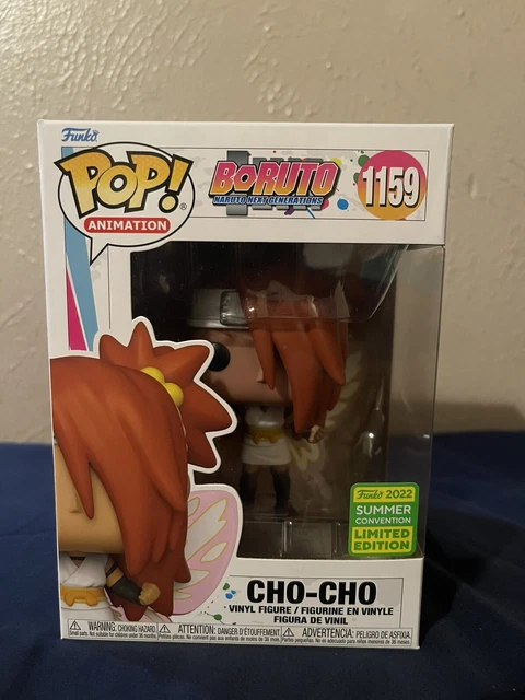 FUNKO POP! CHO-CHO Butterfly #1159 BORUTO NEXT GENERATION SDCC Excl w ...
