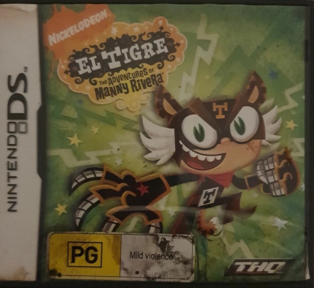 NICKELODEON EL TIGRE: Adventures of Manny Rivera ~ Nintendo DS ~ FREE ...