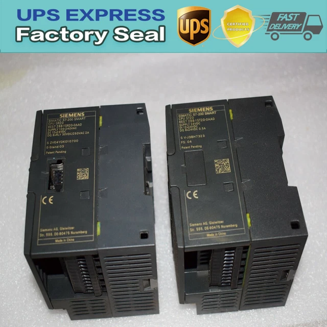 6ES7288-1SR20-0AA0 SIEMENS SIMATIC S7-200 SMART CPU Module Brand New! 1 ...