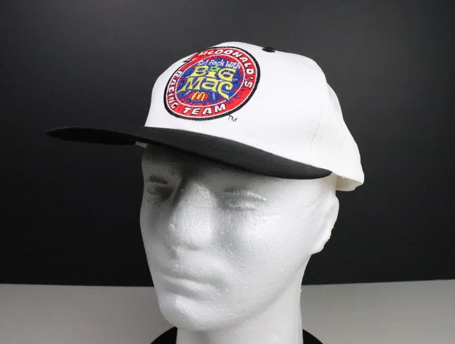 VINTAGE MCDONALDS RACING Team 93 Hat Cap Snap Back Bill Elliott NASCAR ...