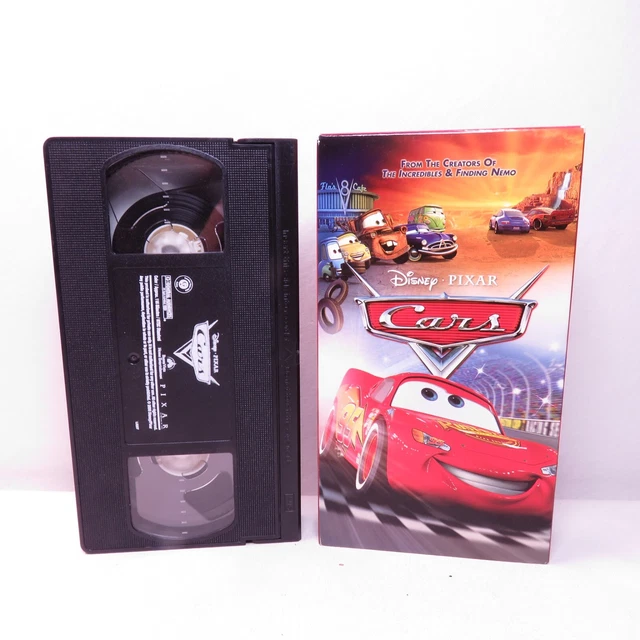 DISNEY CARS PIXAR VHS Tape -- Disney Movie Club 2007 RARE, 46% OFF
