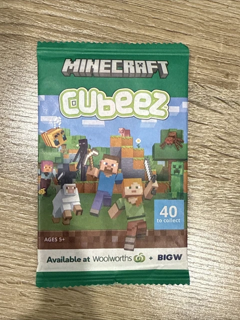 WOOLWORTHS+BIG W MINECRAFT Cubeez 2025 $100.00 - PicClick AU