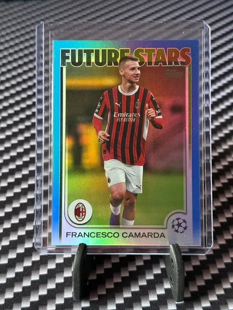 TOPPS UCC FLAGSHIP 2024/25 Francesco Camarda /125 Future Stars EUR 3,50 ...