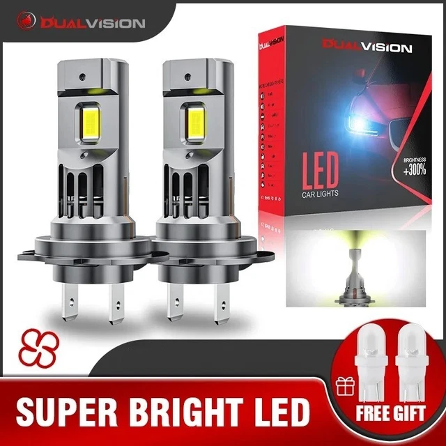 LED BULB H7 22000LM 60W 6500K CSP Mini Canbus Turbo Car Light £38.11 ...