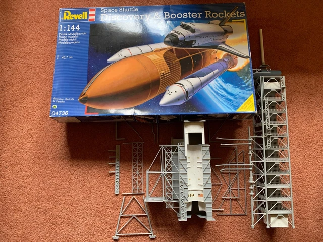 REVELL SHUTTLE LAUNCH Tower 1/144Th With Revell Space Shuttle £105.00 ...
