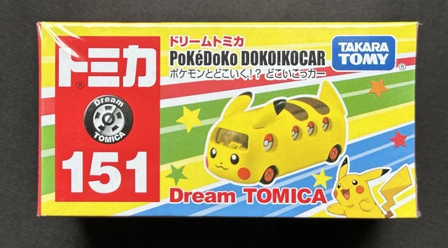 JAPANESE TAKARA TOMY Pokémon Pikachu Tomica Dream Car 151 PoKeDoko NEW ...