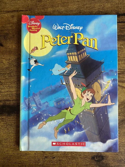 VINTAGE 2007 WALT Disney Peter Pan Hardcover Storybook Picture Book £19 ...
