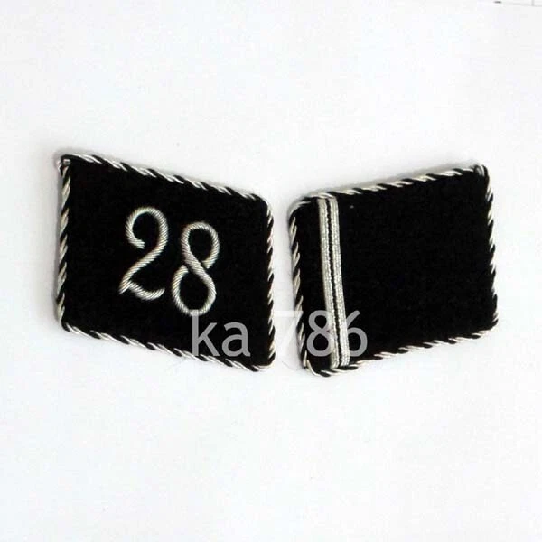 WWE GERMAN STURMMANN 28 collar tabs kragenspiegel £17.00 - PicClick UK