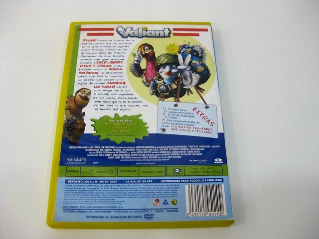VALIANT DVD ANIMATION £15.28 - PicClick UK