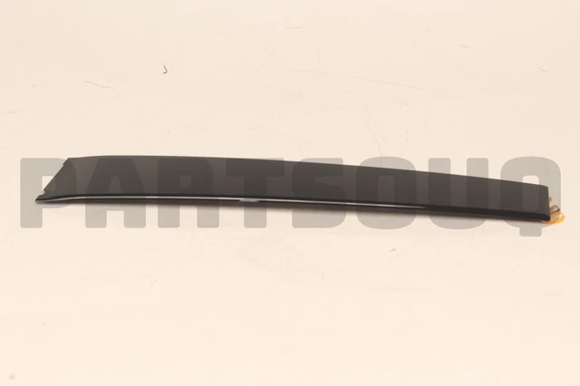 7575533070 GENUINE TOYOTA MOULDING, FRONT DOOR WINDOW FRAME, REAR RH ...