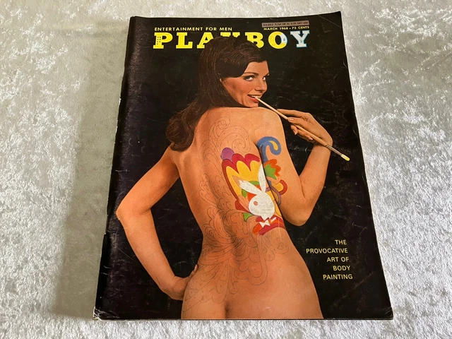 PLAYBOY MEN’S GLAMOUR Adult Magazine - March 1968 Issue Sharon Kristie £16.32 - PicClick UK