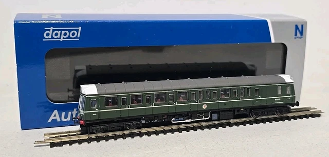 WORKING 2D-009-007 DAPOL N Gauge Class 121 W55025 BR Green w/Speed ...