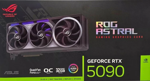 ASUS ROG ASTRAL GeForce RTX 5090 32GB GDDR7 OC Edition DLSS 4.0 ...