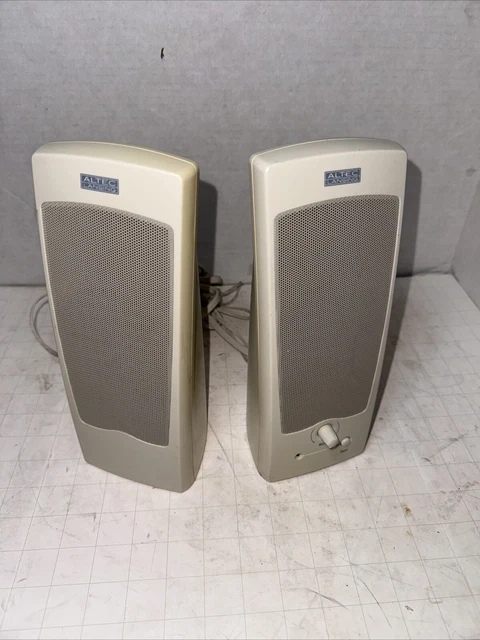 ALTEC LANSING ACS22 Vintage computer Speakers Multimedia Computer Audio System £18.06 - PicClick UK