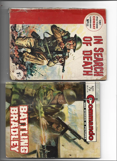 EIGHT WAR,COMMANDO, AIR Ace, Combat, Picture Library Comics £4.00 ...