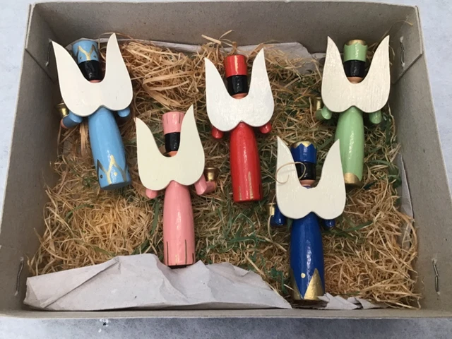 SELTENE ÄLTERE 5 kleine Engel Erzgebirge EUR 120,00 - PicClick DE