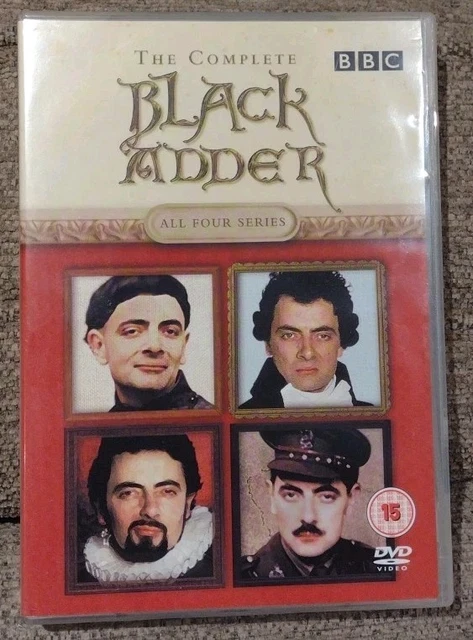 THE COMPLETE BLACKADDER - All Four Series (BBC DVD X4, 2003) Rowan ...
