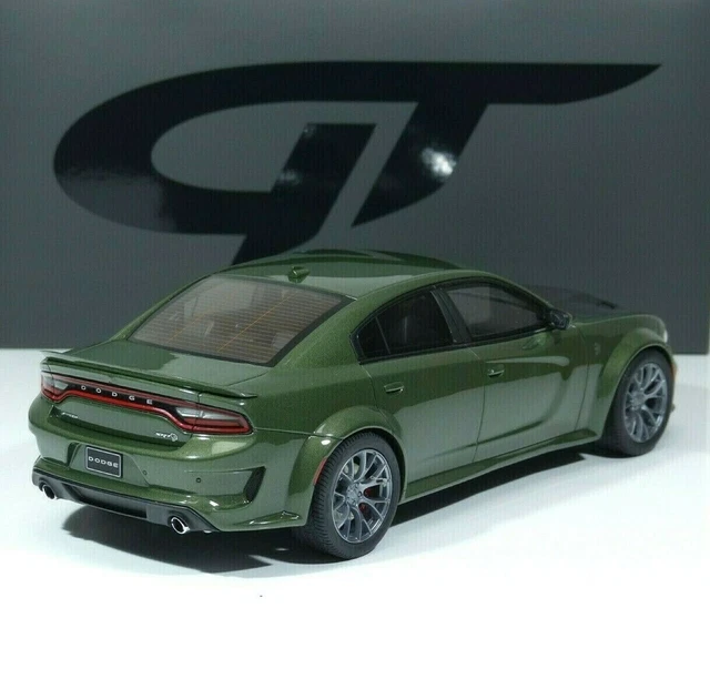 2020 DODGE CHARGER SRT 'HELICAT' WIDEBODY F8 Green-black 1:18 GT303 GT ...