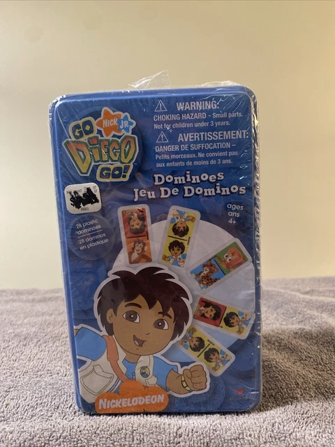 NICK JR. GAME: Go Diego Go Dominoes 28 Plastic Dominoes NEW! £24.07 ...