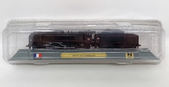 DEL PRADO LOCOMOTIVE Del Mondo Scala N (1:160) SNCF 141 P MIKADO ...